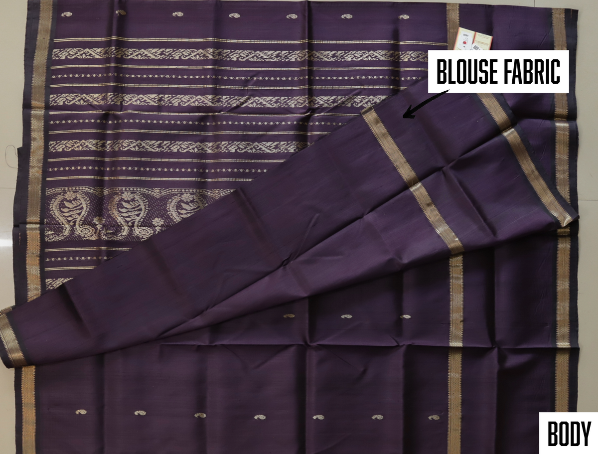 Handwoven Bengal Pure Silk Saree – BONGONIKETAN